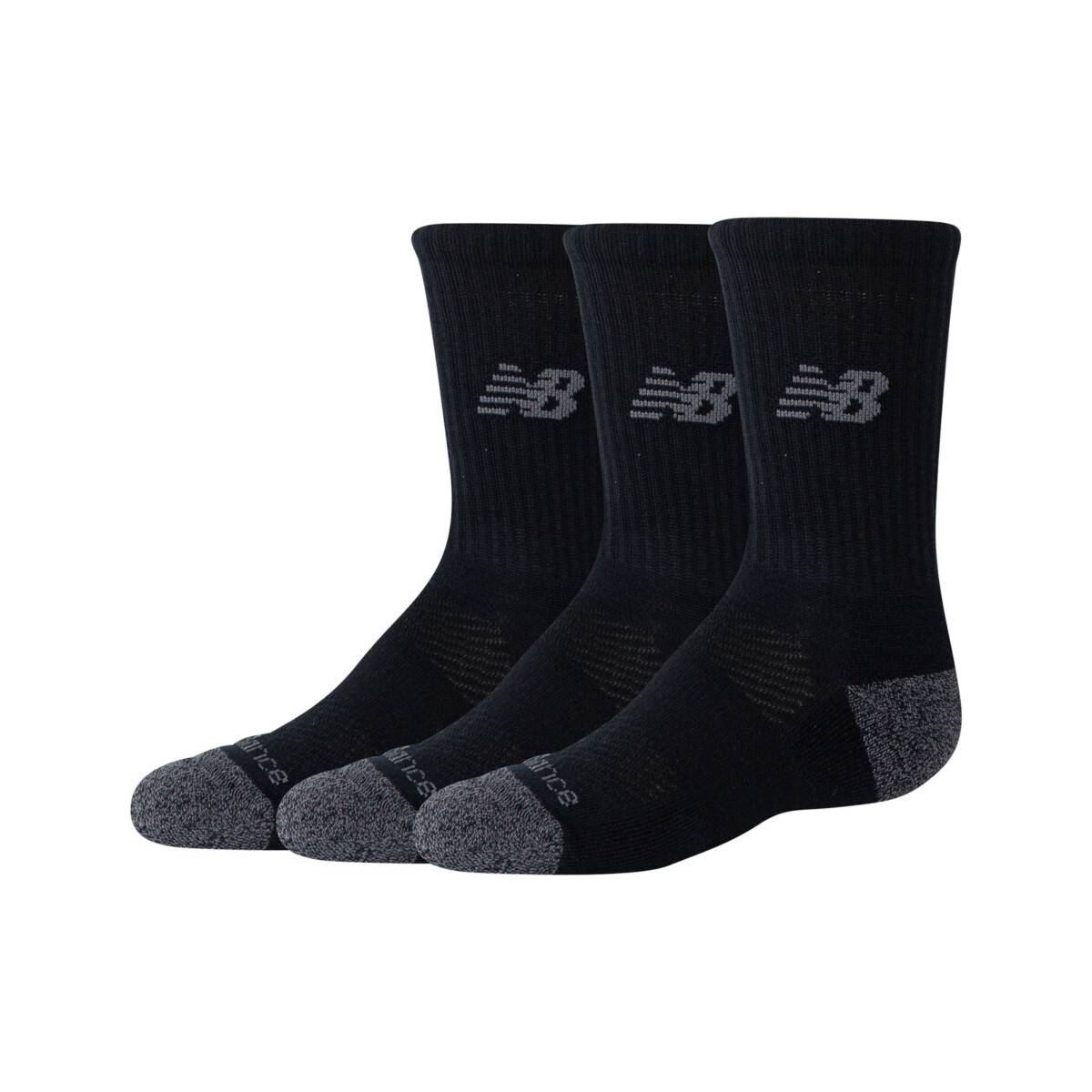 NEW BALANCE ACTIVE CREW SOCKS 3 PACK zeķes