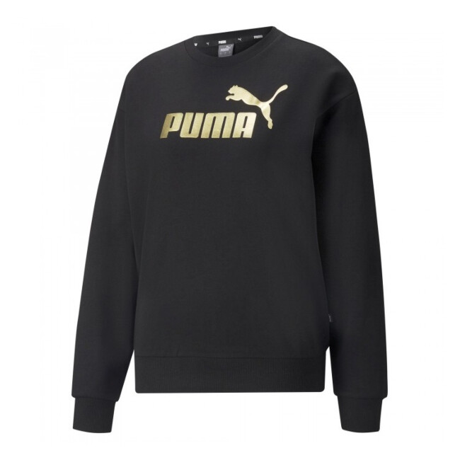 PUMA W ESS+ METALLIC LOGO džemperi