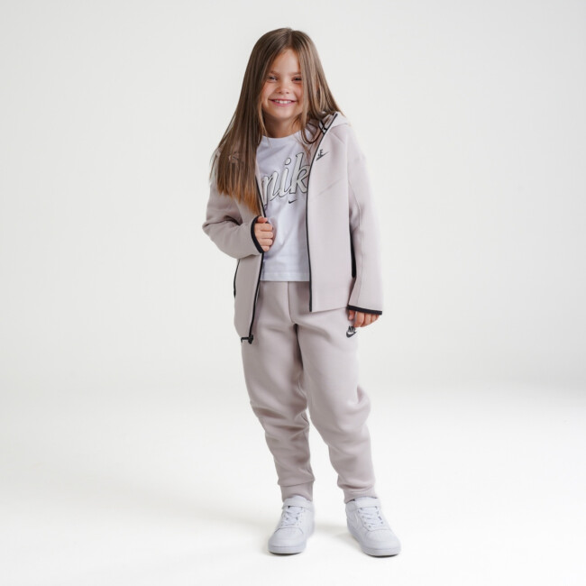 NIKE SPORTSWEAR GIRLS TECH FLEECE FULL-ZIP SET treniņtērpi