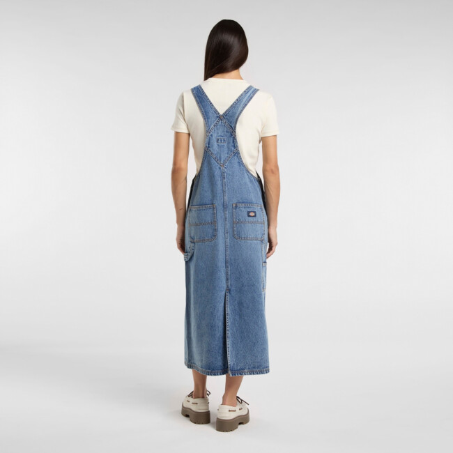 DICKIES WOMEN'S BIB LONG OVERALL DRESS svārki un kleitas