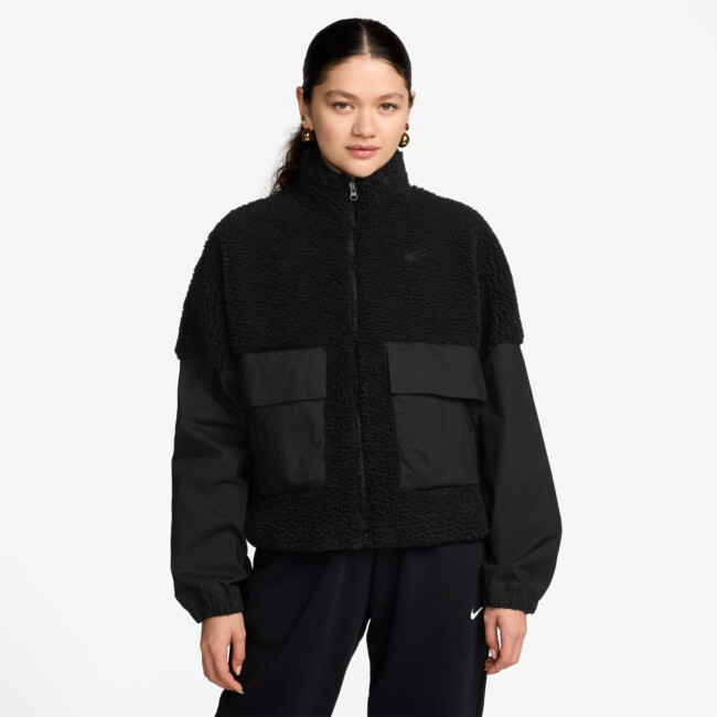 NIKE SPORTSWEAR ESSENTIAL WOMEN'S OVERSIZED COZY JACKET džemperi