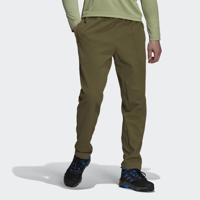 ADIDAS MEN'S TERREX MULTI PRIMEGREEN JOGGERS bikses