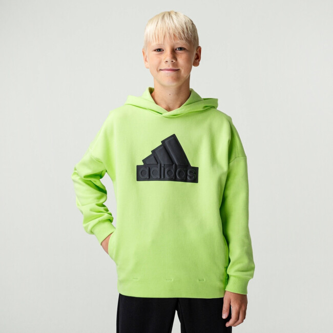 ADIDAS JUNIORS FUTURE ICONS LOGO HOODIE džemperi