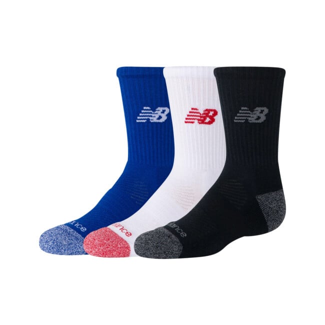 NEW BALANCE ACTIVE CREW 3 PACK zeķes