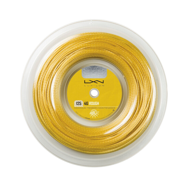 LUXILON 4G ROUGH 125 TENNIS STRING - REEL rakešu stīgas