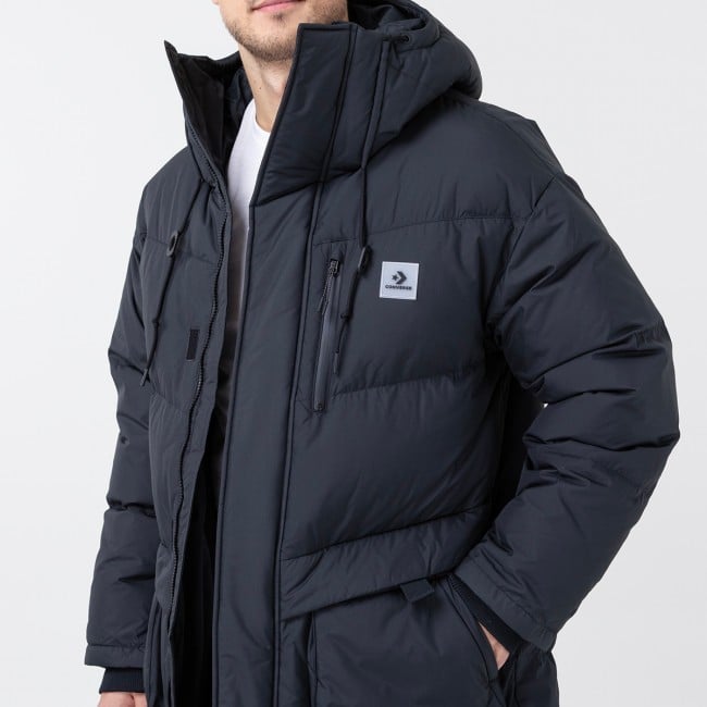 Converse men's long hooded down jacket | Jakas un parkas | Pērc ...