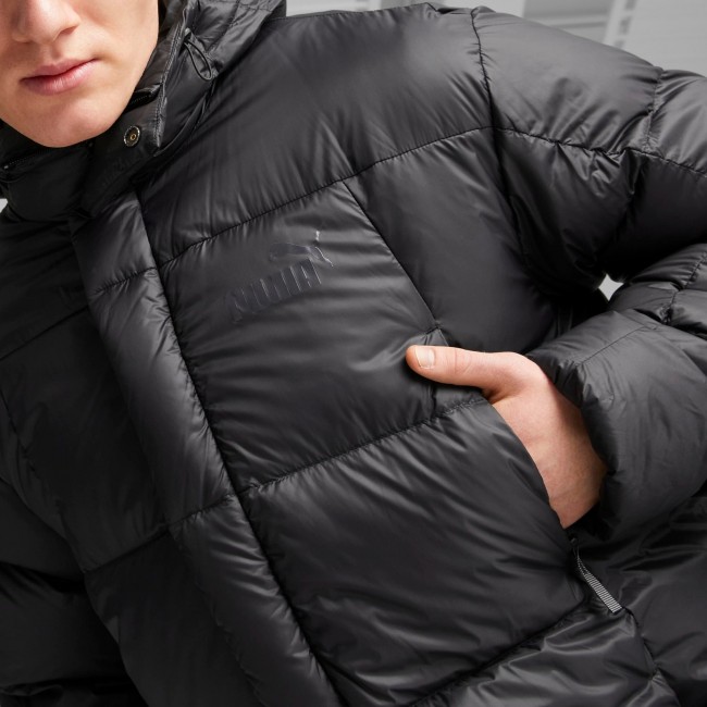 Puma men's long hooded down coat | Jakas un parkas | Pērc tiešsaistē ...